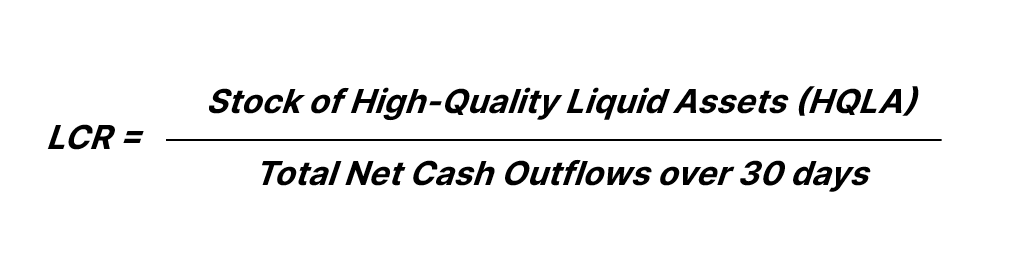 How to Calculate the Liquidity Coverage Ratio (LCR)